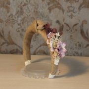 Diadema de flores "Cloe" - Las Flores de Rita - Tienda Online