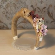 Diadema de flores "Cloe" - Las Flores de Rita - Tienda Online